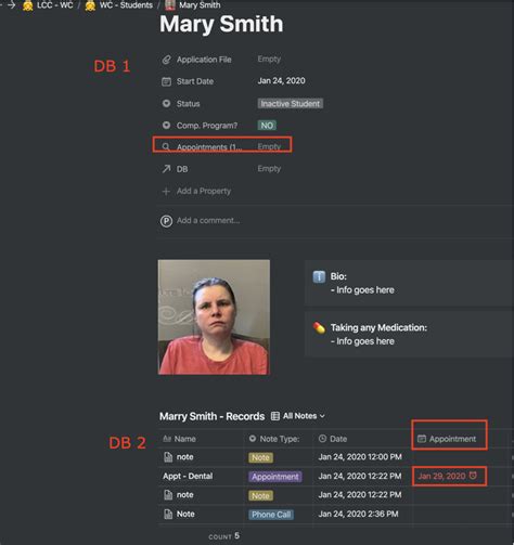 Need Help Pulling Data Type From Db 1 To Display At Db 2 Rnotion