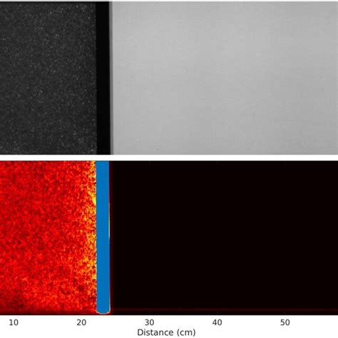 Conversion From Grayscale To Absorption Using The Calibration