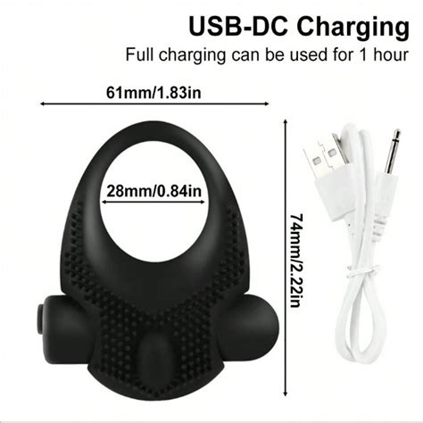 1pc Silicone Charging Vibration Lock Sperm Ring Male Delay Masturbator Penis Sleeve Ring