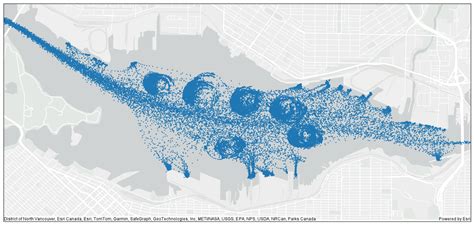 Calculating Vessel Density And Speed Using The New Esri Community
