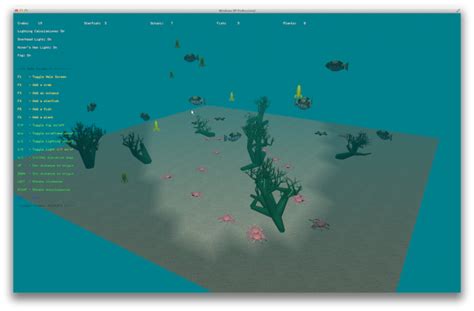 Opengl Aquarium Written In C Igor Kromin