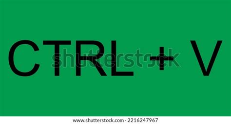 Illustration Ctrlv Emblem Vector Form Stock Vector Royalty Free 2216247967 Shutterstock