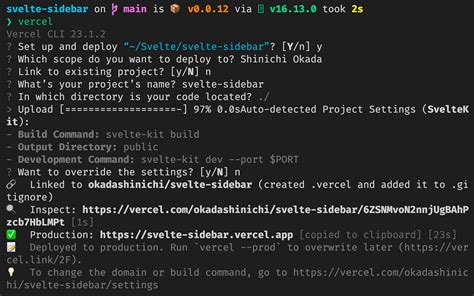 Sveltekit Easy Deployment With Vercel By Shinichi Okada Mkdir
