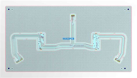 4 Layer Rigid Flex Pcb With Blind Vias Pcb Manufacturer Madpcb