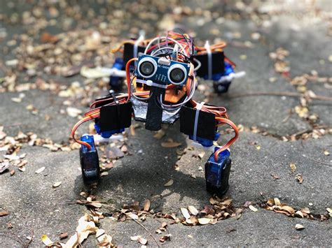 4 Leg 8 Servo Arduino Walking Robot 3 Steps Instructables