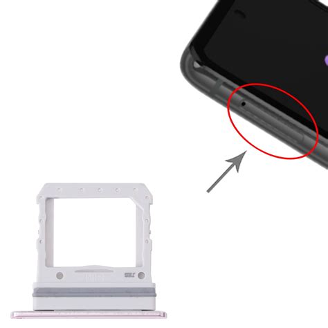 Original Sim Card Tray For Samsung Galaxy Z Flip G Sm F B Pink Alexnld Com