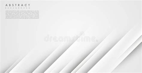 Abstract Modern White Gray Diagonal Stripe With Shadow And Light