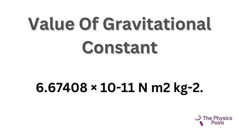 What Is G In Physics Definition Value Units And Meaning