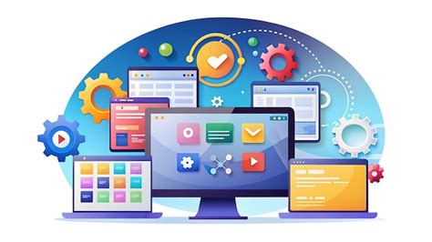 Web Development Frameworks Premium Ai Generated Image