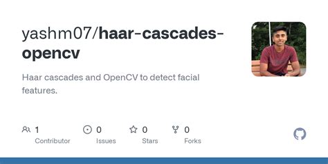Github Yashm Haar Cascades Opencv Haar Cascades And Opencv To Detect Facial Features