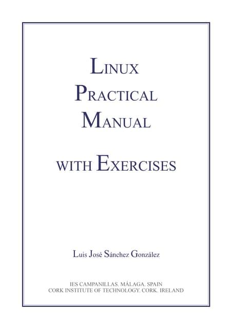 Linux Practical Manual Pdf Computing Technology And Computing