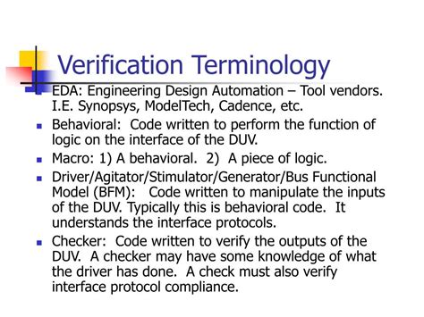 Ppt Hardware Functional Verification Powerpoint Presentation Free Download Id365352