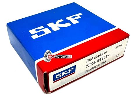 Skf Usa 7306 Becby Angular Contact Ball Bearing 30x72x19 Mm Rodavictoria Usa