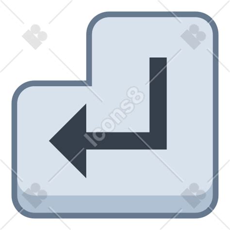 Return Key Icon Poster Foto Enter Key Artpacker Koop Op