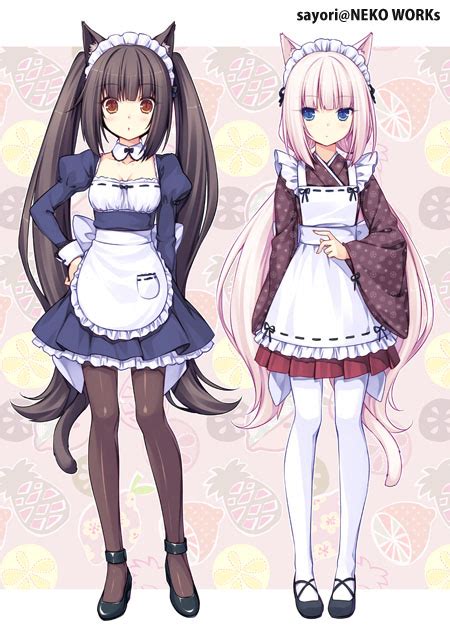 Chocola And Vanilla Nekopara Drawn By Sayori Neko Works Danbooru