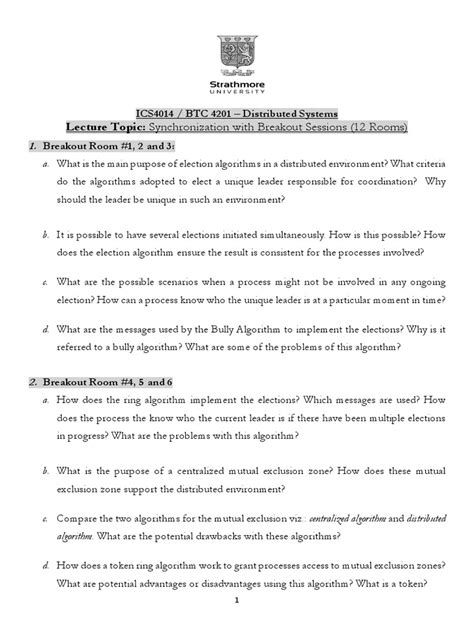 Breakout Session Synchronization 2 Pdf Database Transaction