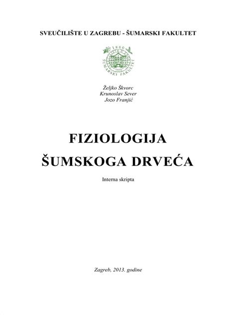 Dokumen Tips Fiziologija Skripta Pdf Pdf