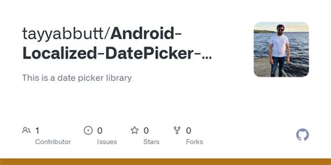 Github Tayyabbuttandroid Localized Datepicker Library This Is A Date Picker Library