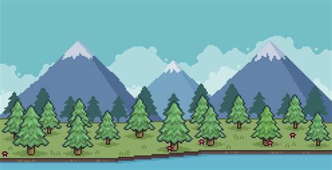 8 Bit Landscape