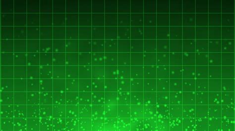 Abstract Futuristic Technology Particles Background Green Particles And Grid Background