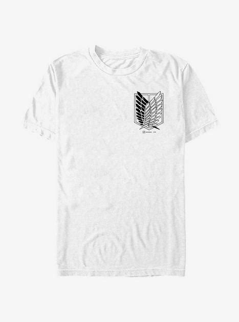 Attack On Titan Corner Scout Regiment T Shirt White Boxlunch