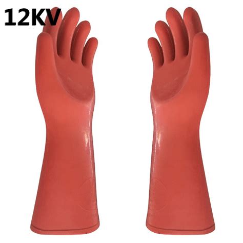 Electrician Gloves Insulated Rubber Gloves 12kv 25 Vicedeal