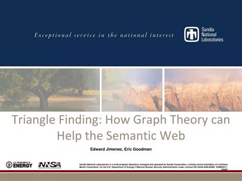 PPT Triangle Finding How Graph Theory Can Help The Semantic Web