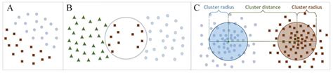 Birch A Data Set Showing A Group Of Combined Clusters B Cluster