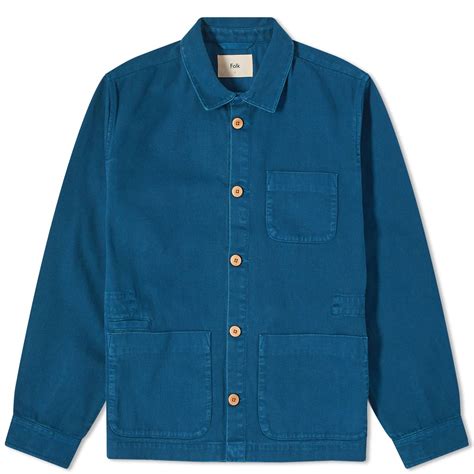 Folk Assembly Jacket Blue End