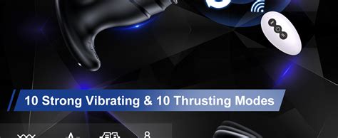 Amazon Com Remote Control Sex Toys Thrusting Vibrator Wearable Women Men Female Adult Toys Anal