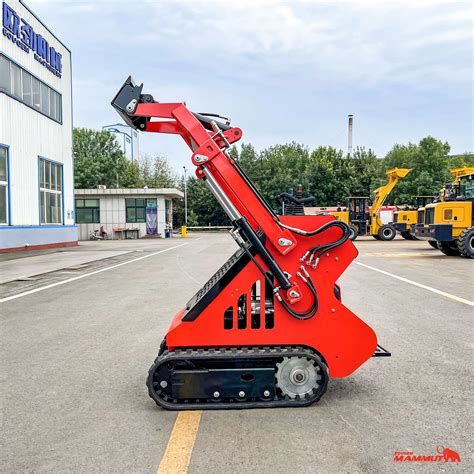 Landscaping Low Cabin Loader Articulated 08ton Mixer Attachment Grass