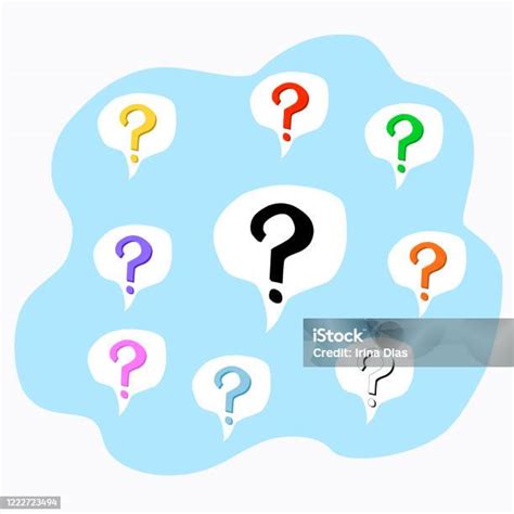 연설 거품의 여러 가지 색의 물음표 질문의 개념입니다 도움말 기호입니다 자주 묻는 질문 기호입니다 스티커 및 소셜 미디어 템플릿 Brand Name Online
