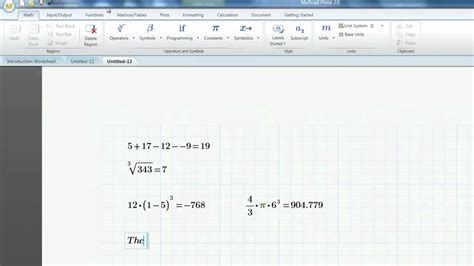 Mathcad Prime