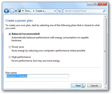 Learning Windows 7 Manage Power Settings