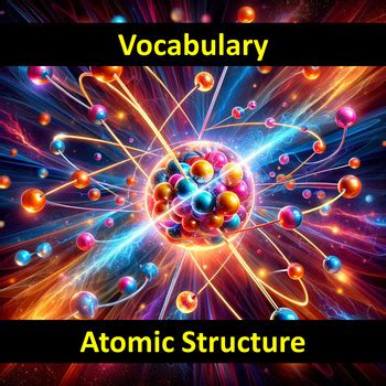 Vocabulary Atomic Structure Chemistry Words By Atom Academy TPT