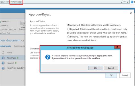 Approve Reject Button Bypasses This Workflow Microsoft Qanda
