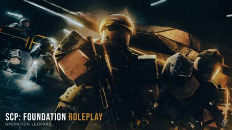 SCP Foundation Roleplay Roblox