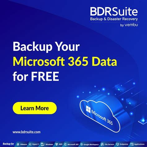 Bdrsuite For Microsoft 365 R Bdrsuite