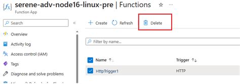 the deleted function reappears after refreshing the azure view · issue 3614 · microsoft vscode