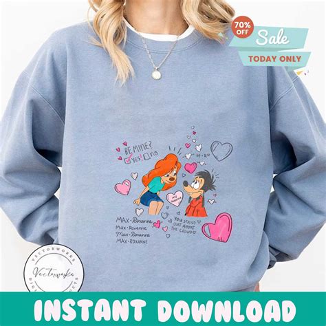 Disney A Goofy Movie Max And Roxanne Png Inspire Uplift