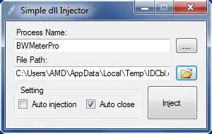 Simple Dll Injector