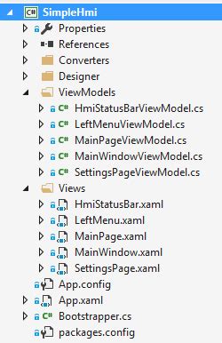 HMI With C And WPF Part 2 Navigation With PRISM Mesta Automation