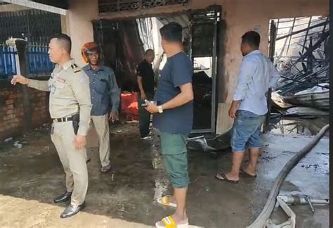 ព័ត៌មានបឋម៖ ឆេះផ្ទះទាំងព្រឹកស្លាប់ម្នាក់និងឆេះរថយន្តមួយគ្រឿងនៅស្រុកស្វាយជ្រំ នគរដ្រេហ្គន