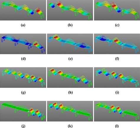 Finite Element Modal Analysis Results A The First Order Mode B The Download Scientific