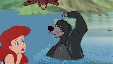 Ariel And Mowgli7 Pt2 Meeting King Louie By Syfynut On Deviantart