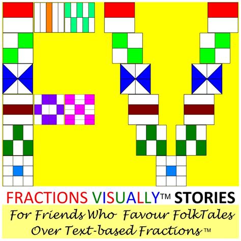 Visual Maths Fractions — For Visual Learner Folks™ Who Find Text Based Fractions No Fun On