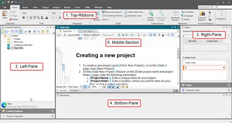 Madcap Flare Tutorials Beginners Understanding The Application