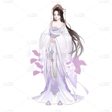 中国风 人物插画 古风女生