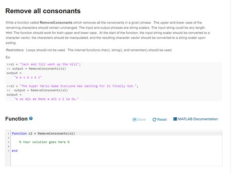 Solved Remove All Consonants Write A Function Called Chegg