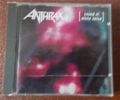 Anthrax Sound Of White Noise Cd Testament Metallica Megadeth Exodus